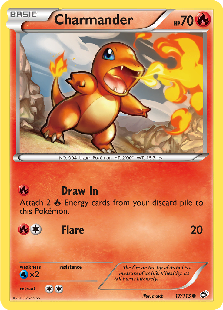 Charmander - Legendary Treasures (LTR) #17 – Limitless